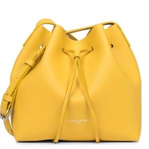 Lancaster | Bags | Lancaster Paris Yellow Bag | Poshmark